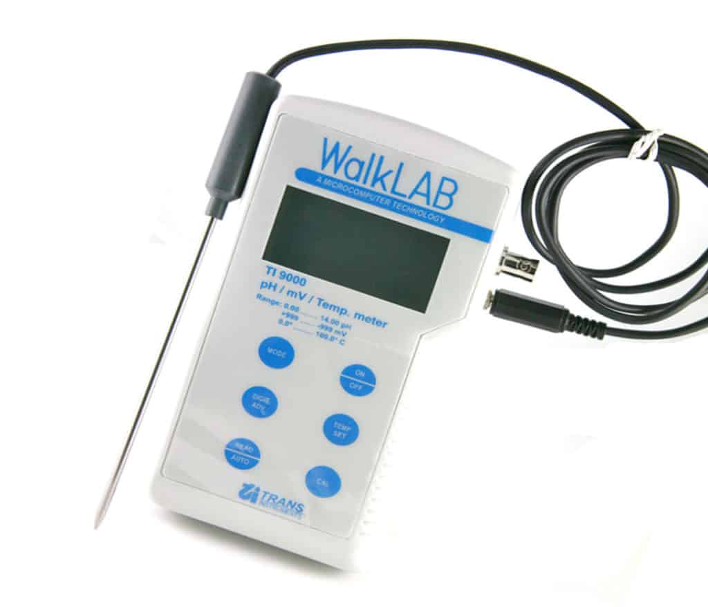 Medidor de pH portátil TRANS INSTRUMENTS WALKLAB