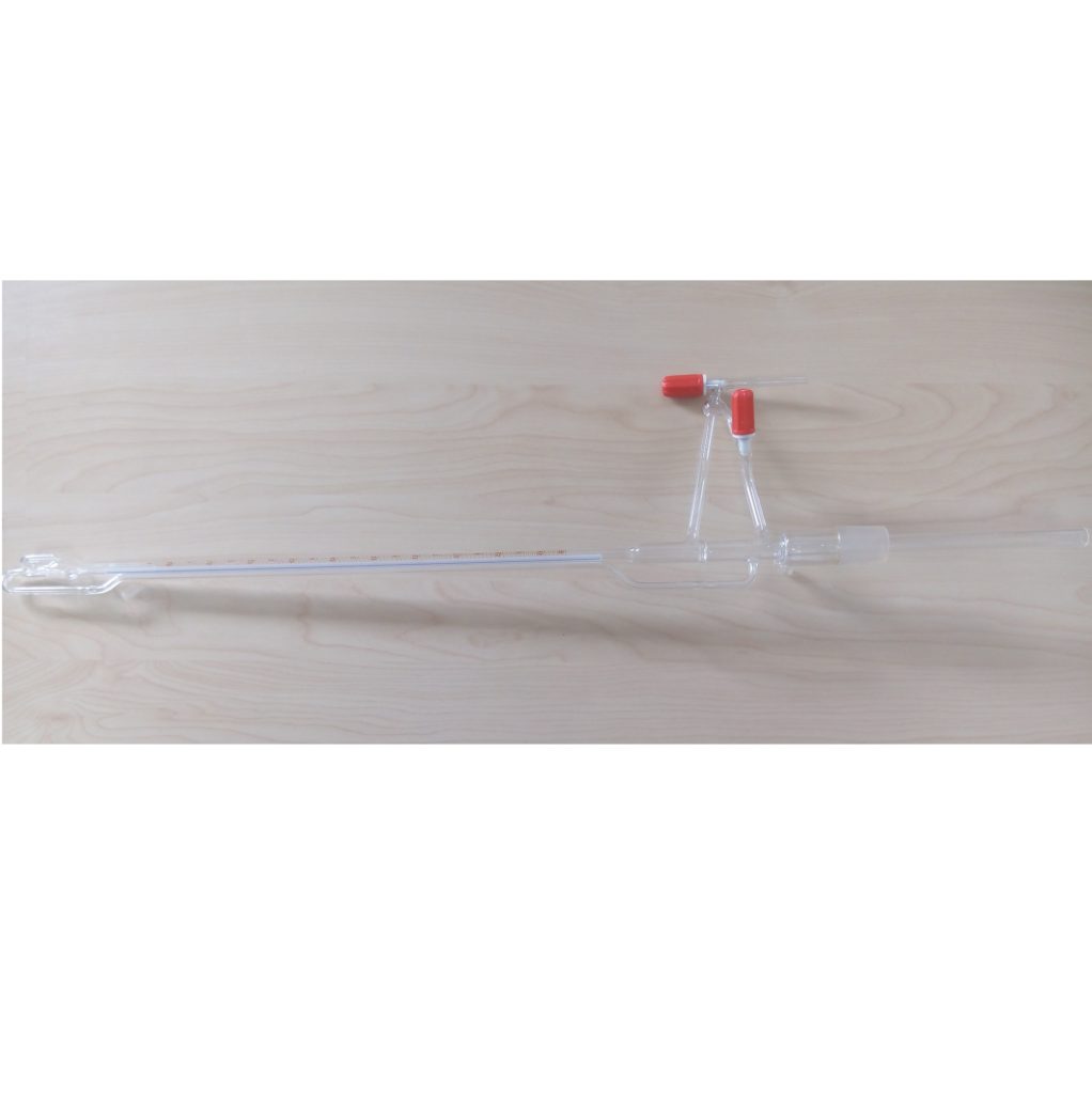 Bureta automática transparente, con certificado de lote, 50 ml ± 0.1 ml ...