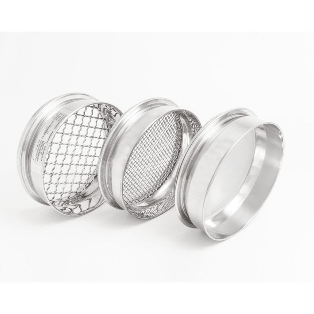 Tamiz ASTM NO 18 AC INOX (SS) 8"x2" Malla w/w 1.00 mm GLENAMMER 8SAWNO18 - Grupo Didacta